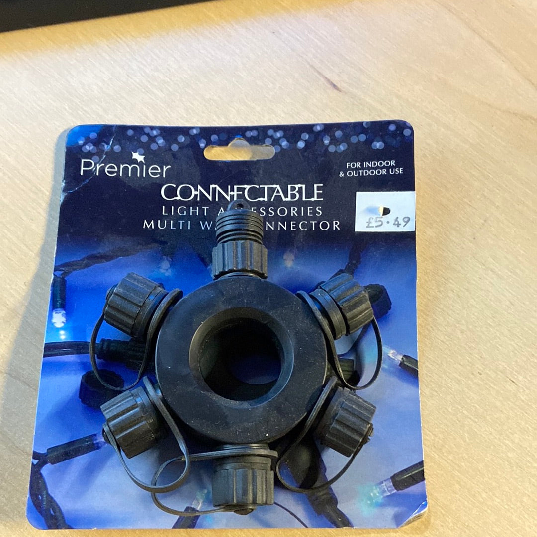 Connectable Light Accessories Multiway Connector – Abbey Garden ...